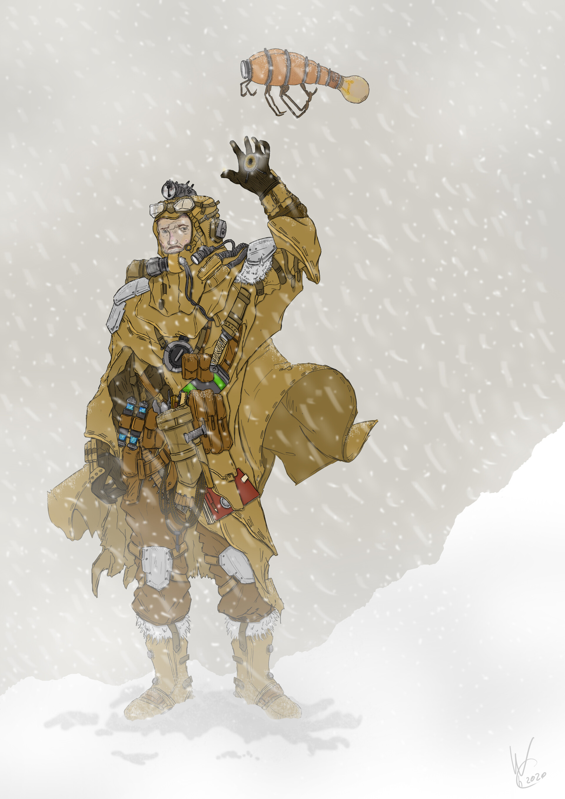 ArtStation - Frostpunk Concept Story - Explorer