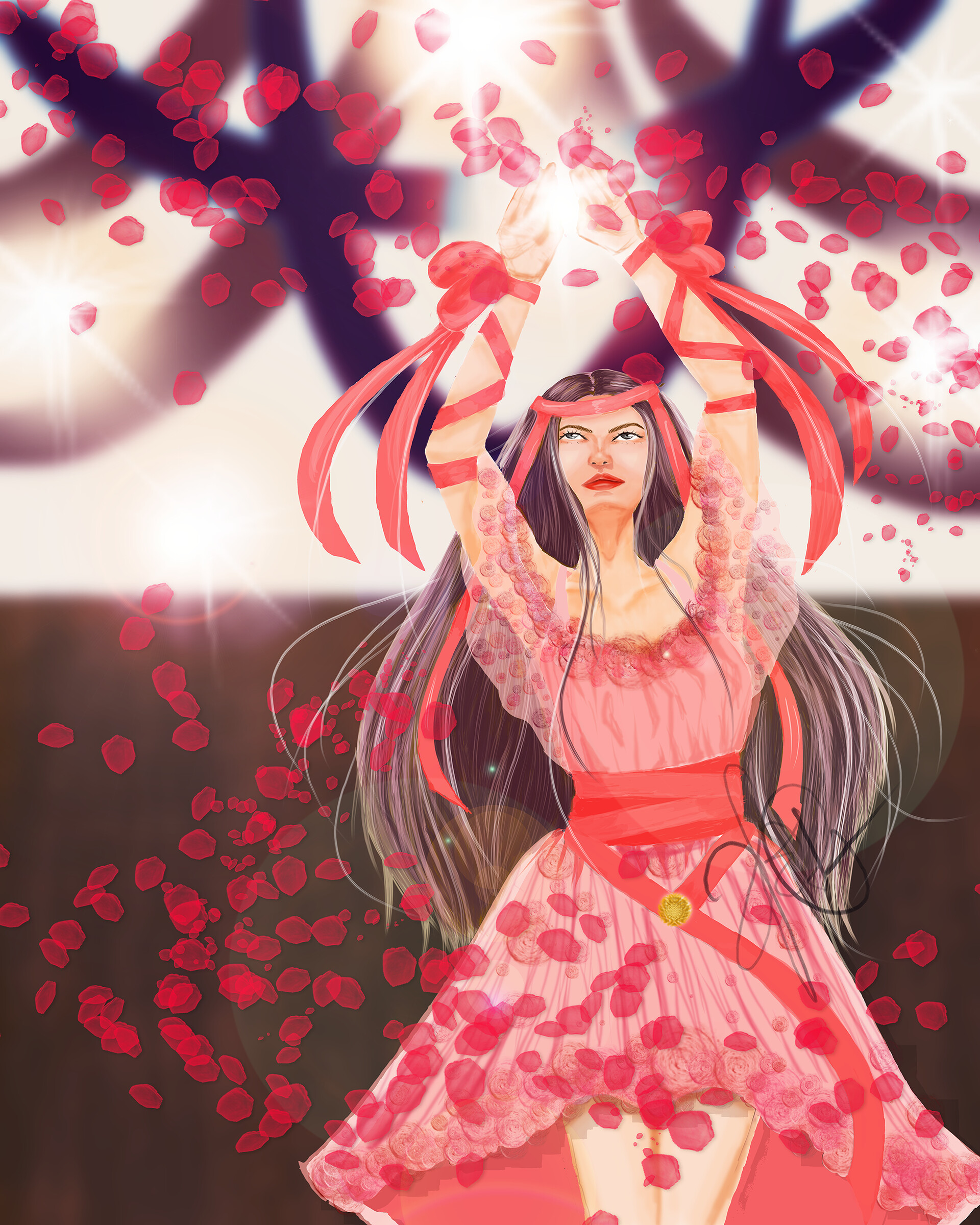 ArtStation - Maria, a local performer