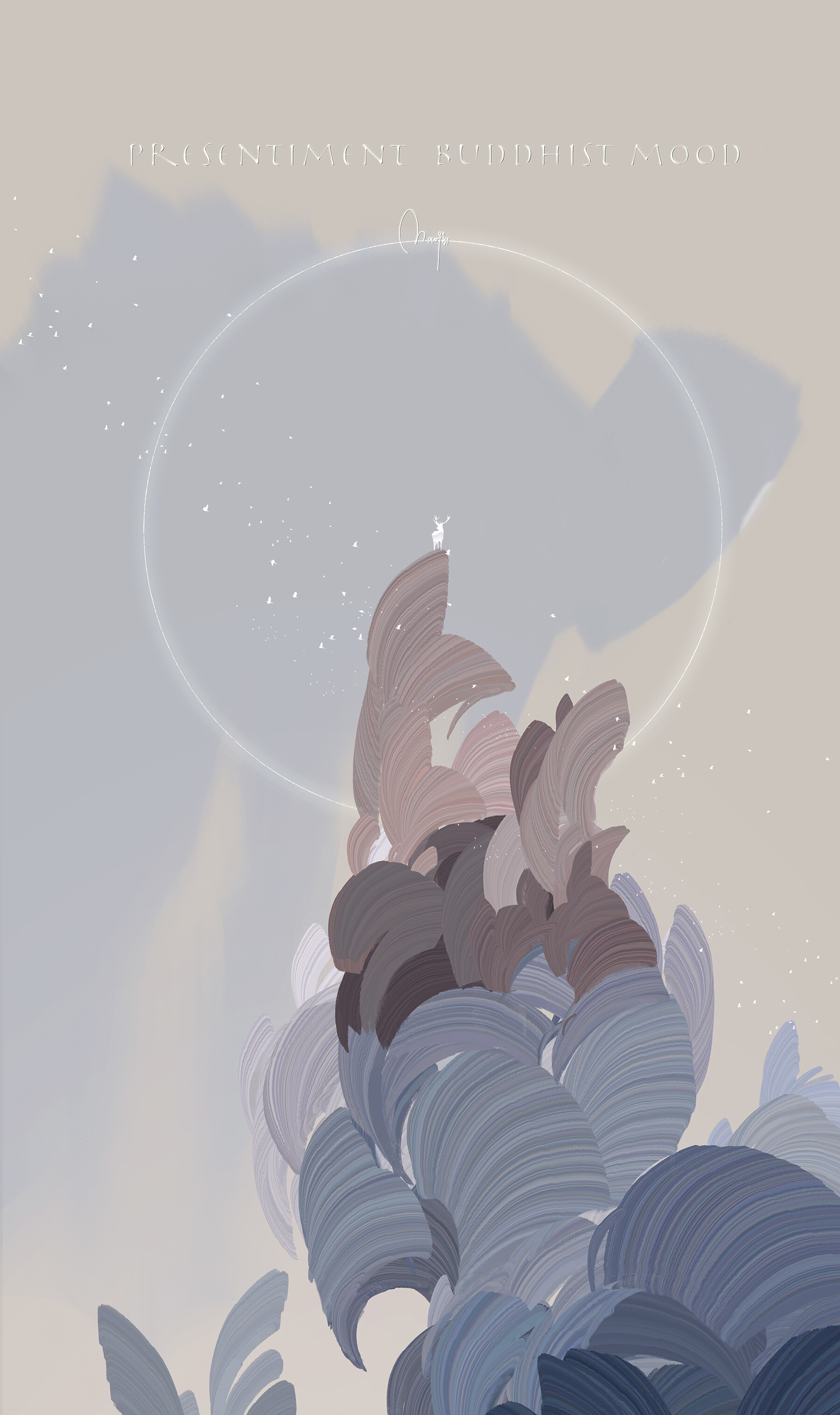 ArtStation - Presentiment Buddhist mood