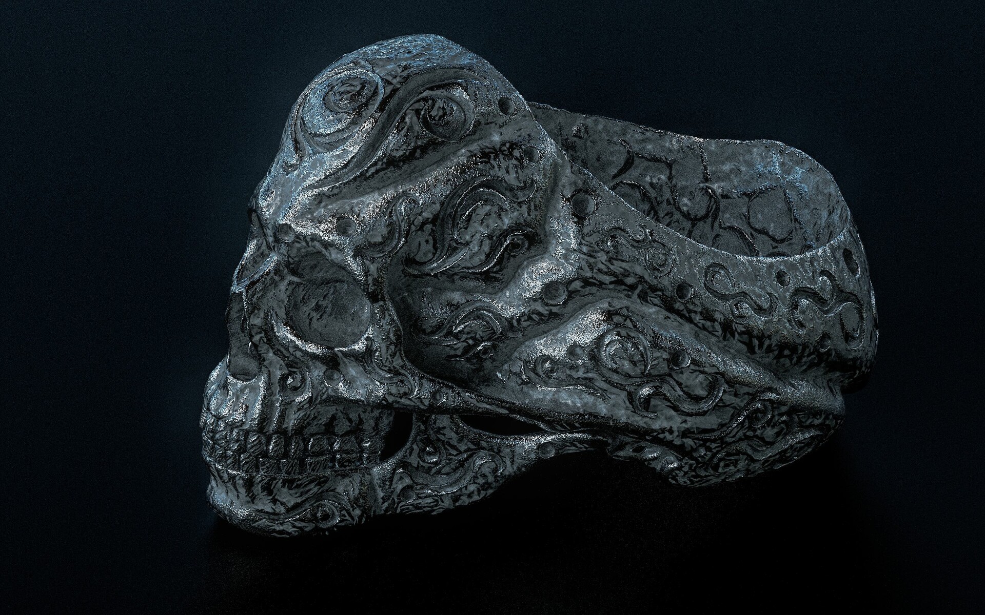 ArtStation - Skull Ring