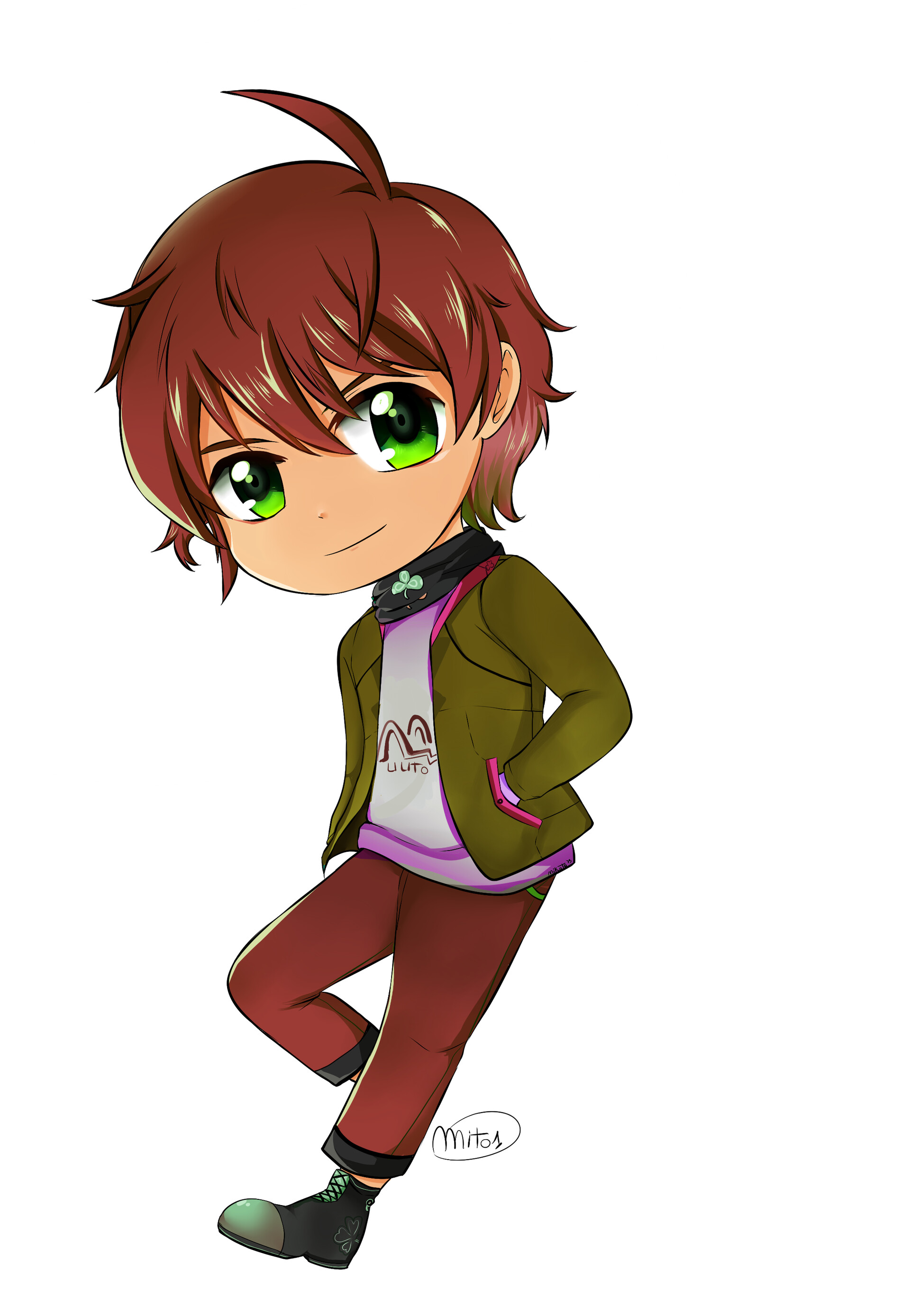 ArtStation - Chibi boy