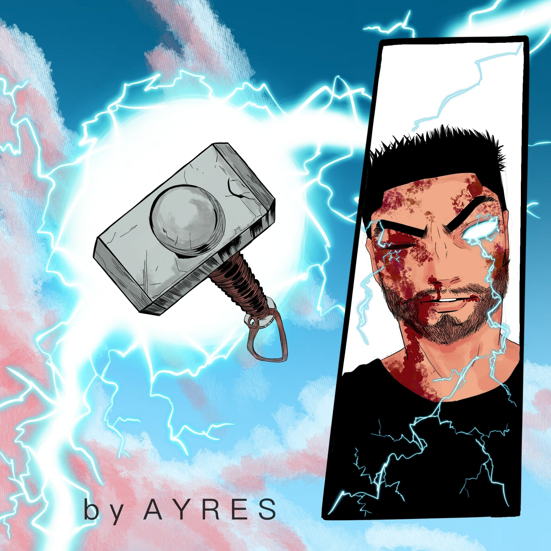 ArtStation - Me as Thor