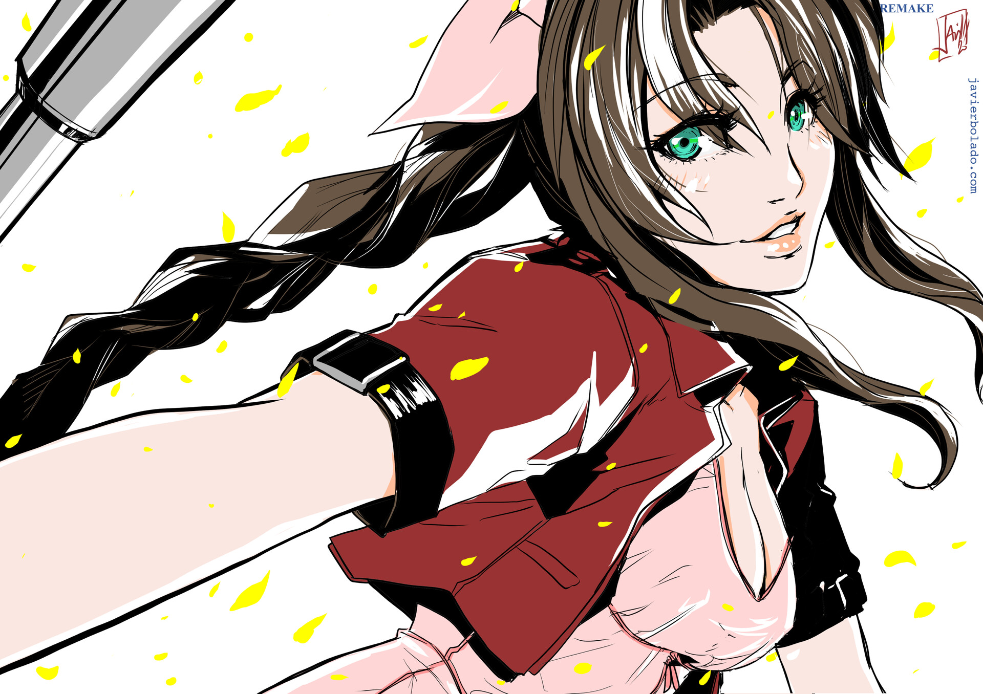 ArtStation - FF7R - Aerith Gainsborough