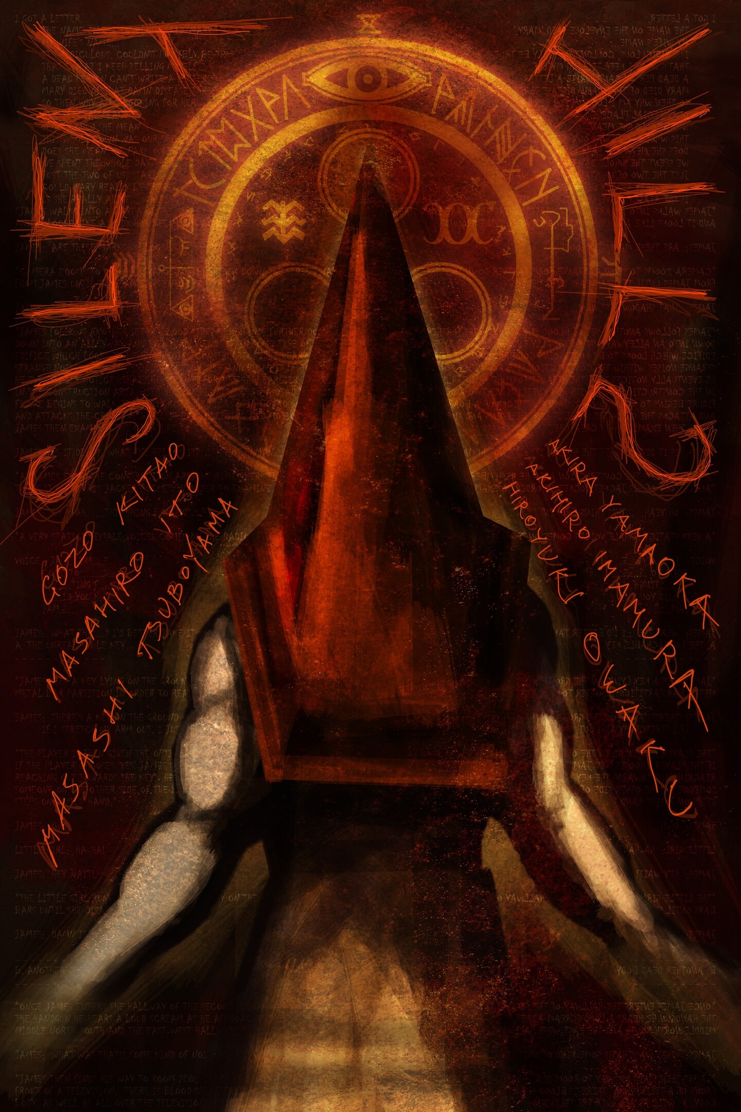 ArtStation - Fan-art poster for Silent Hill 2.