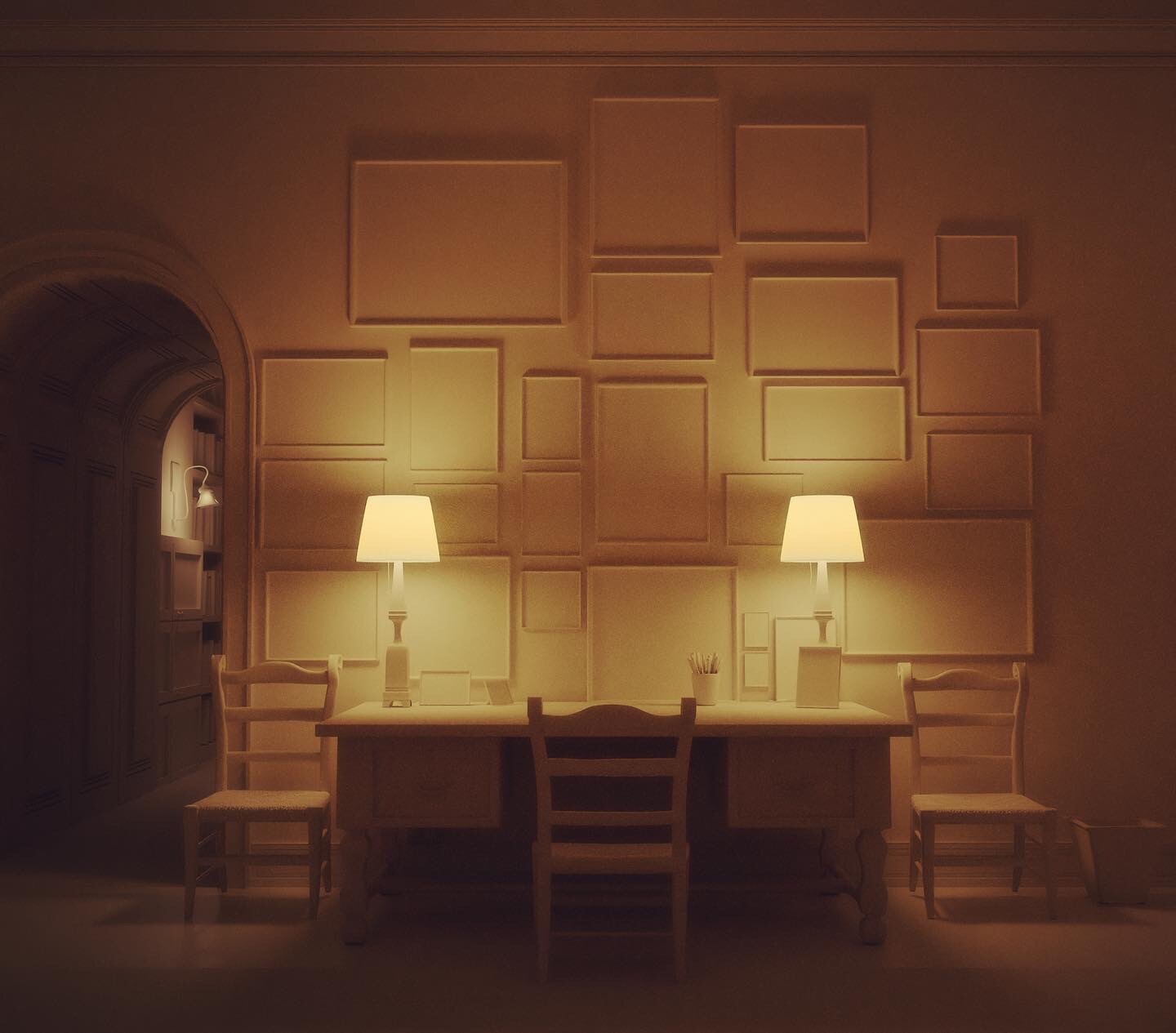 ArtStation - Desk WIP