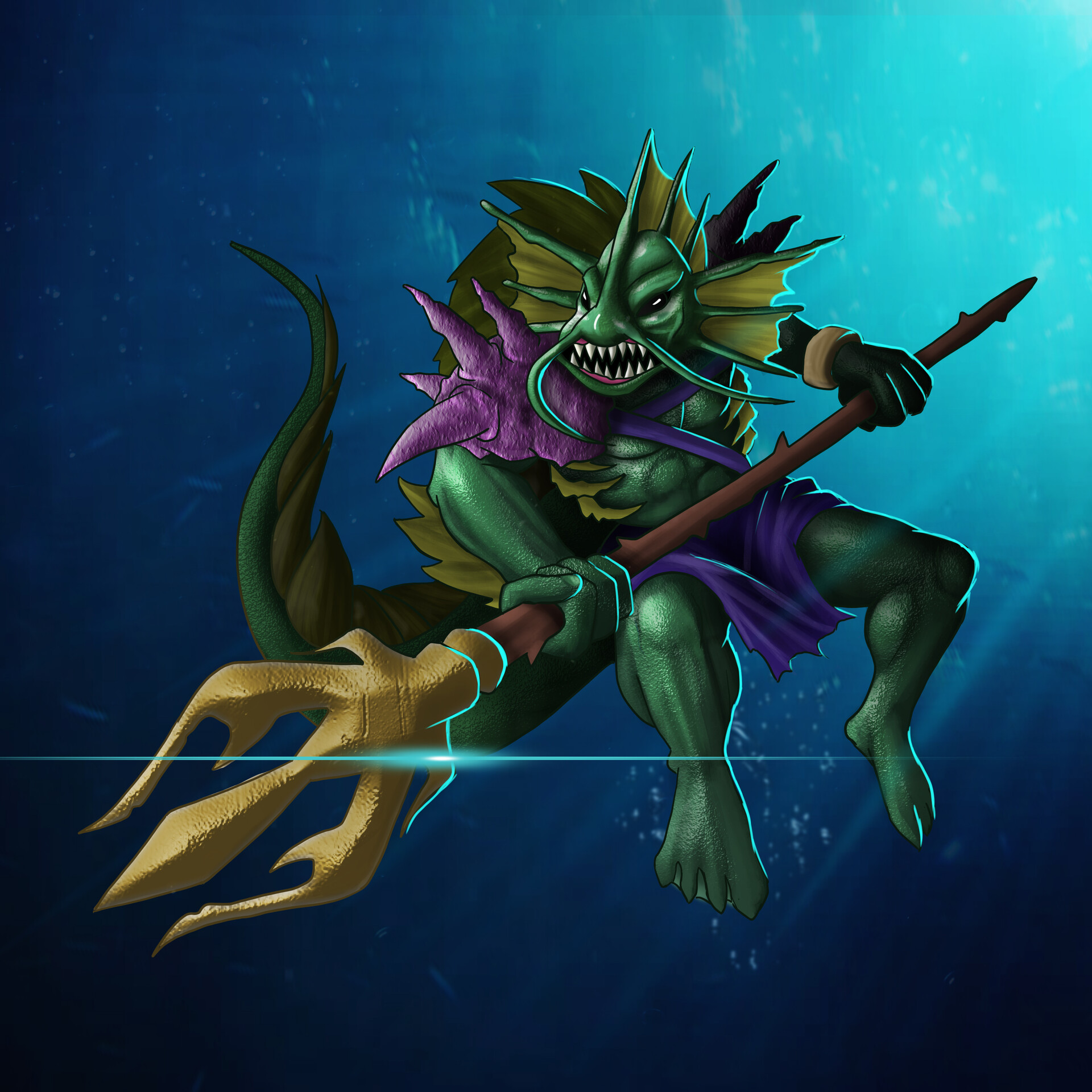 ArtStation - Sahuagin