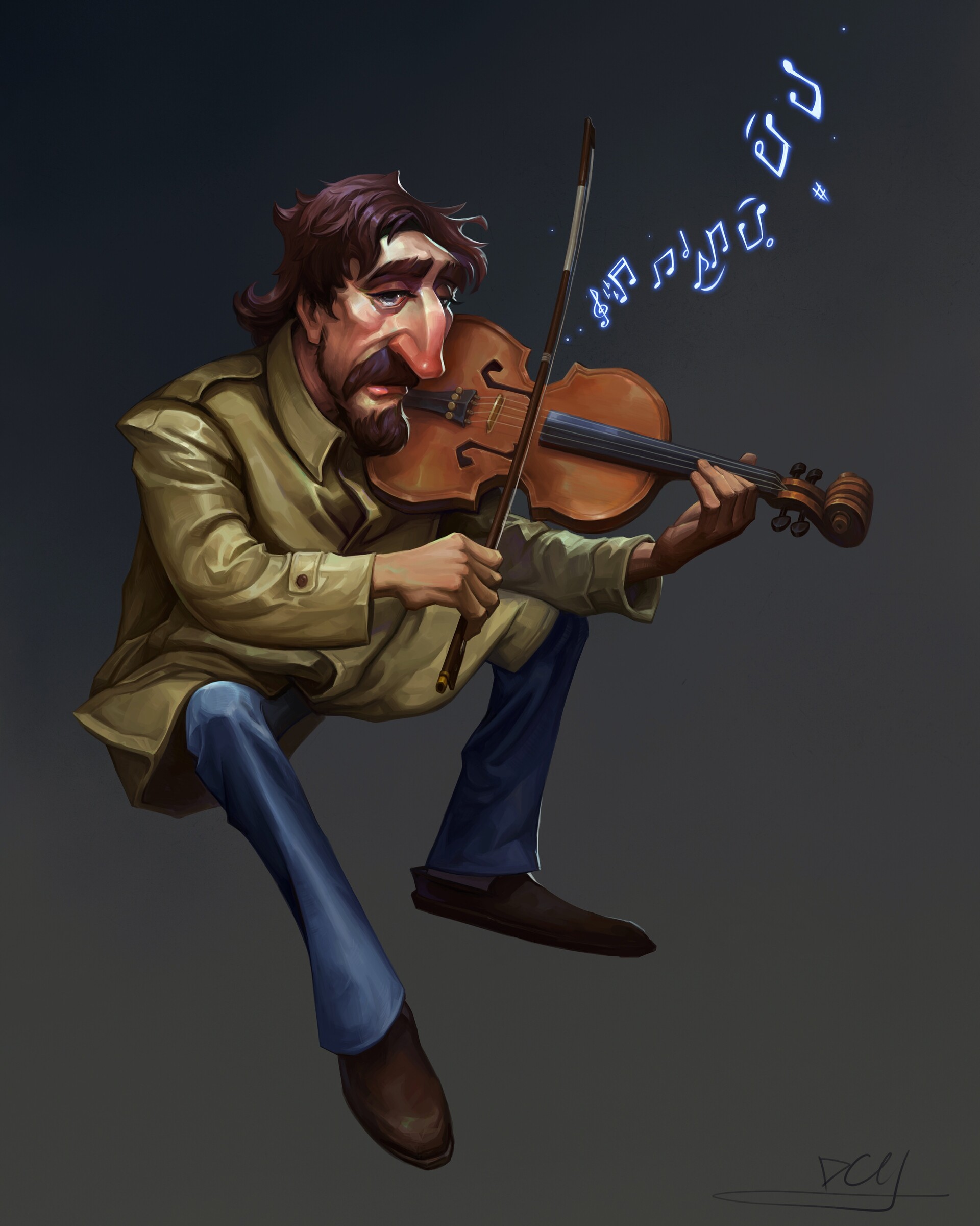 ArtStation - Violinist