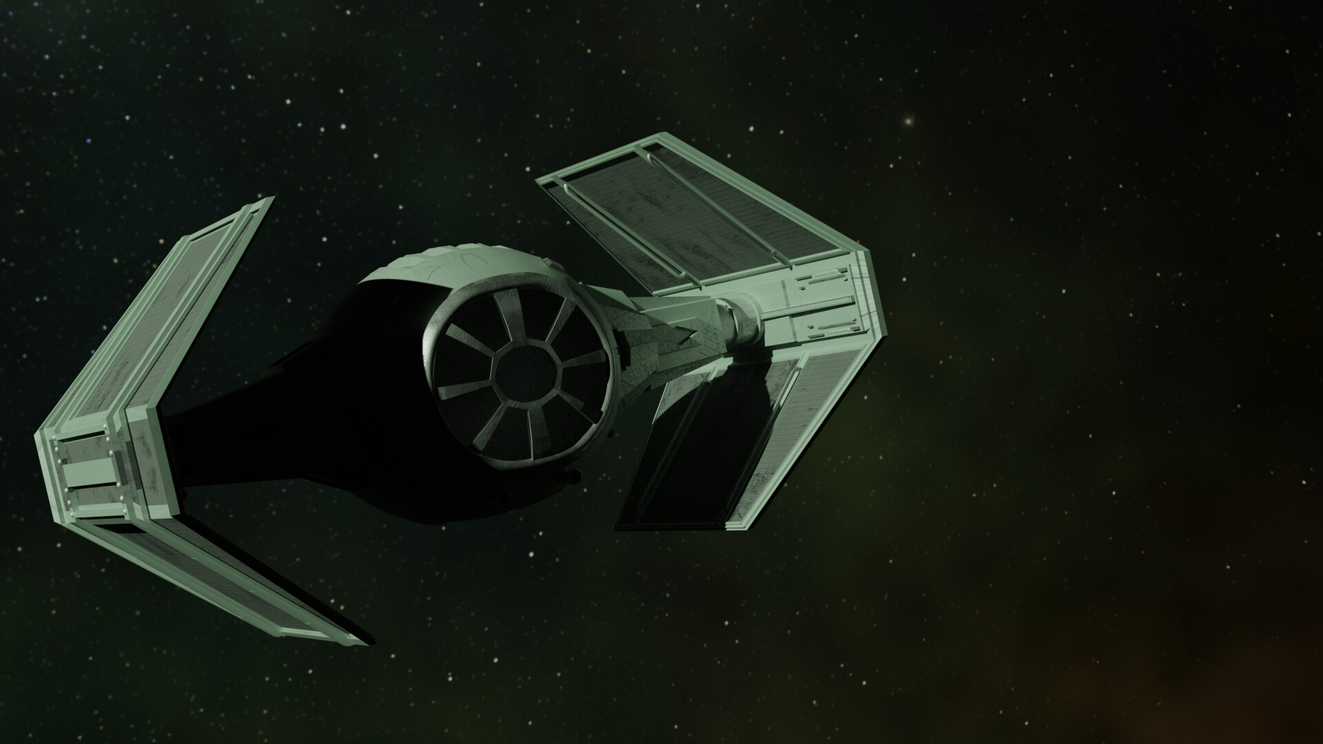 Akshay ‎Keerti - Star Wars - Tiefighter Old x New