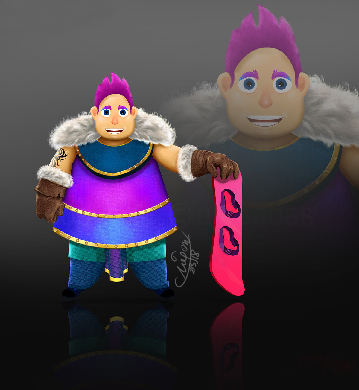 ArtStation - 2D Game Characters and Concept 3