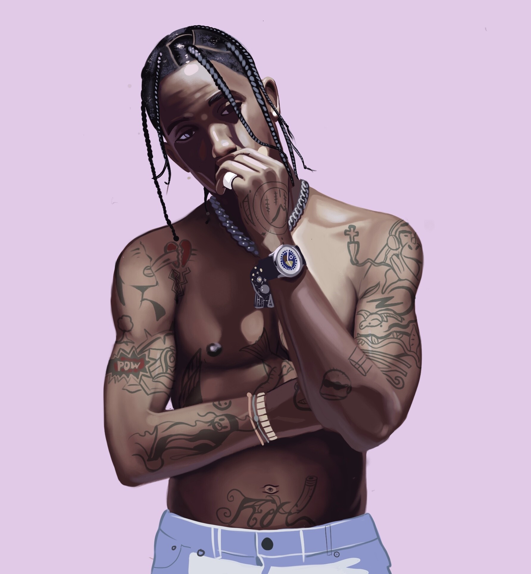 ArtStation - Travis Scott