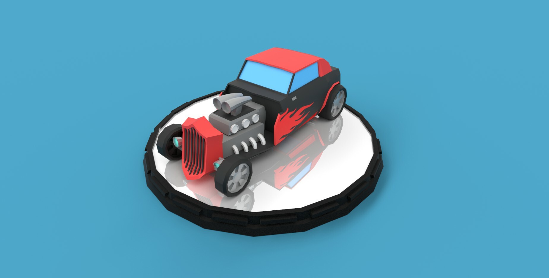 ArtStation - Low-Polly Car