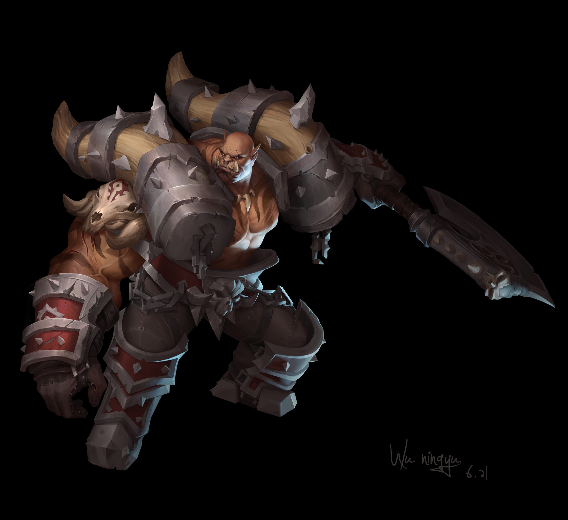 ArtStation - Garrosh Hellscream fanart