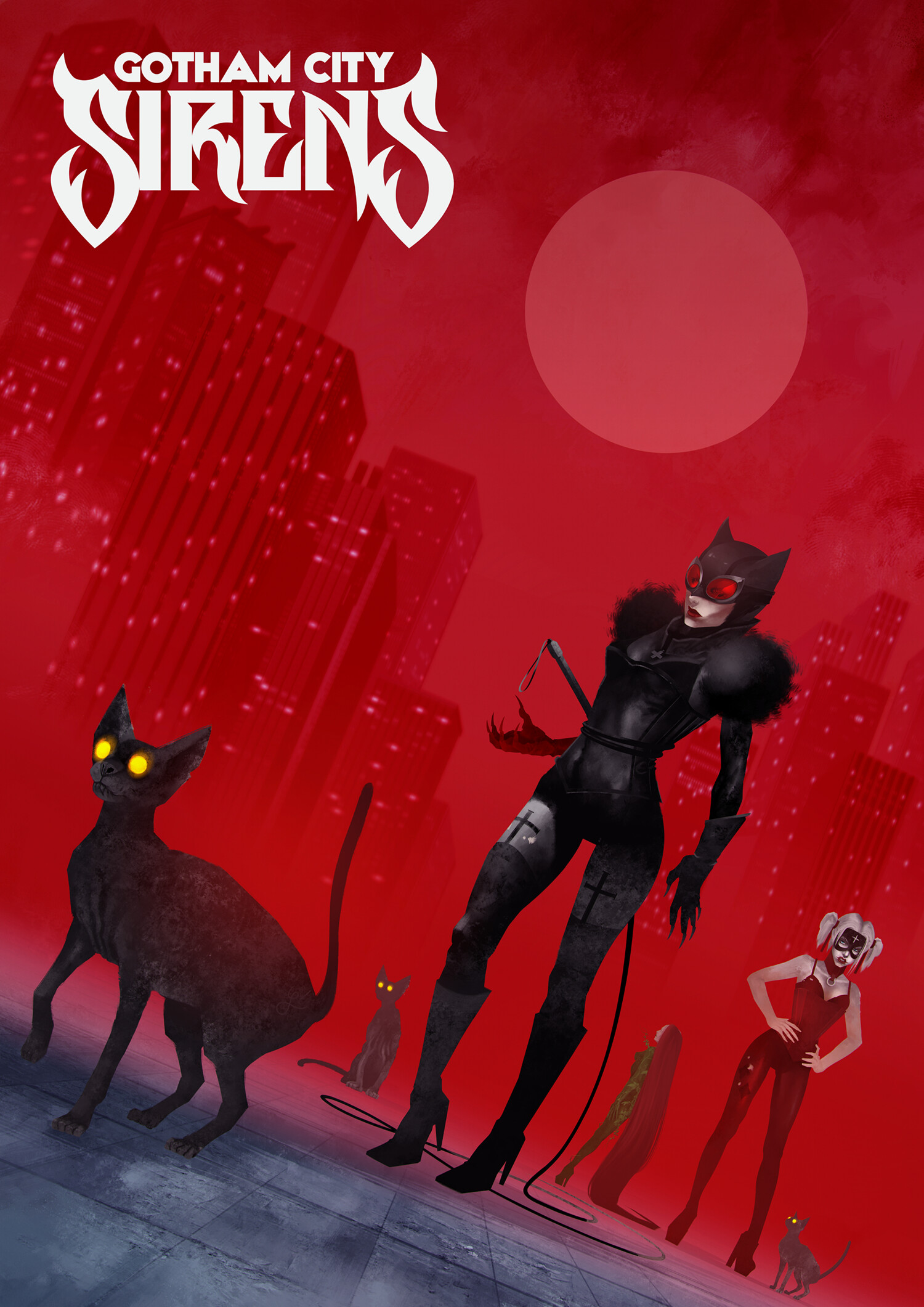 ArtStation - Gotham City SIRENS fanart