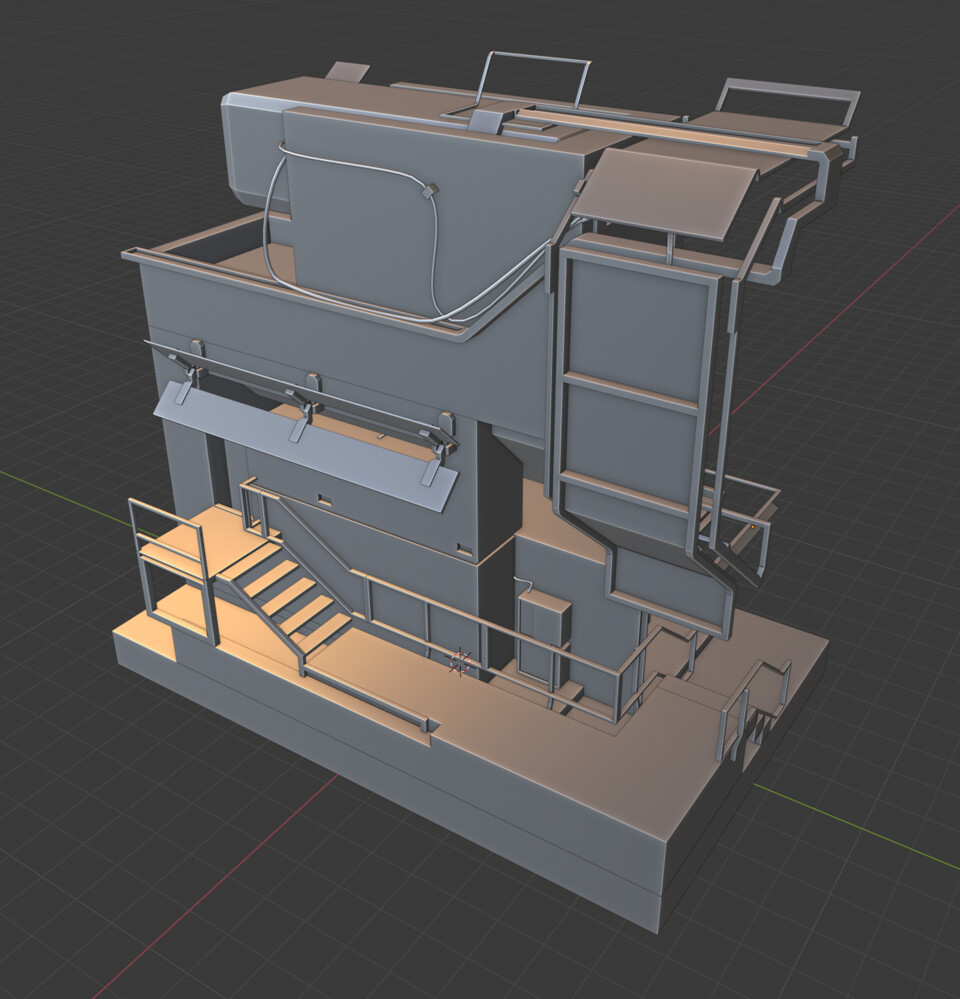 ArtStation - Hard Surface Practice_02