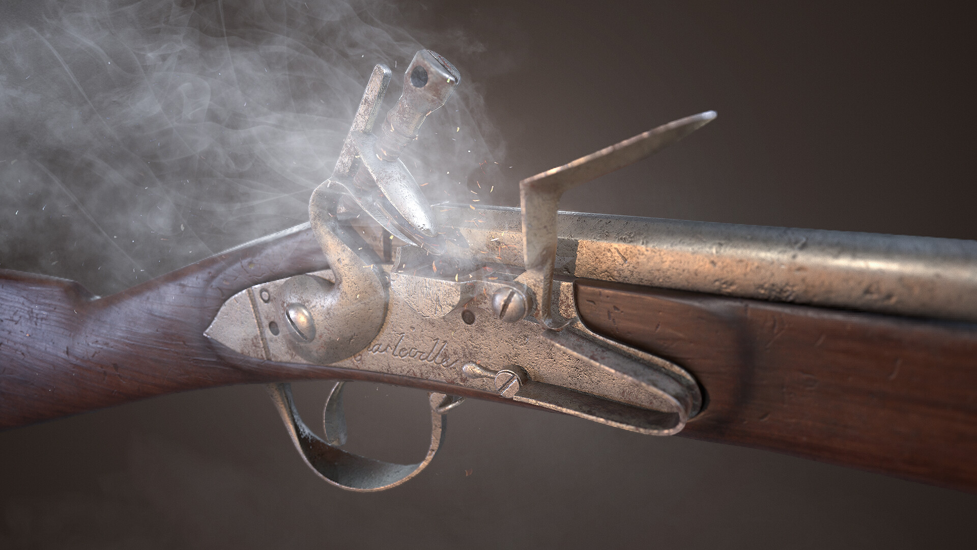 ArtStation - Flintlock Musket [Realtime]