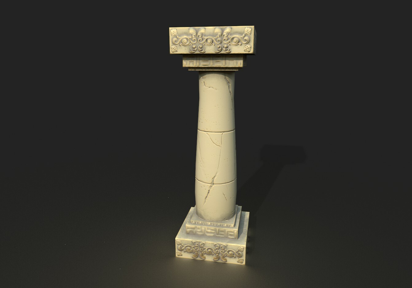 ArtStation - Stone Pillar