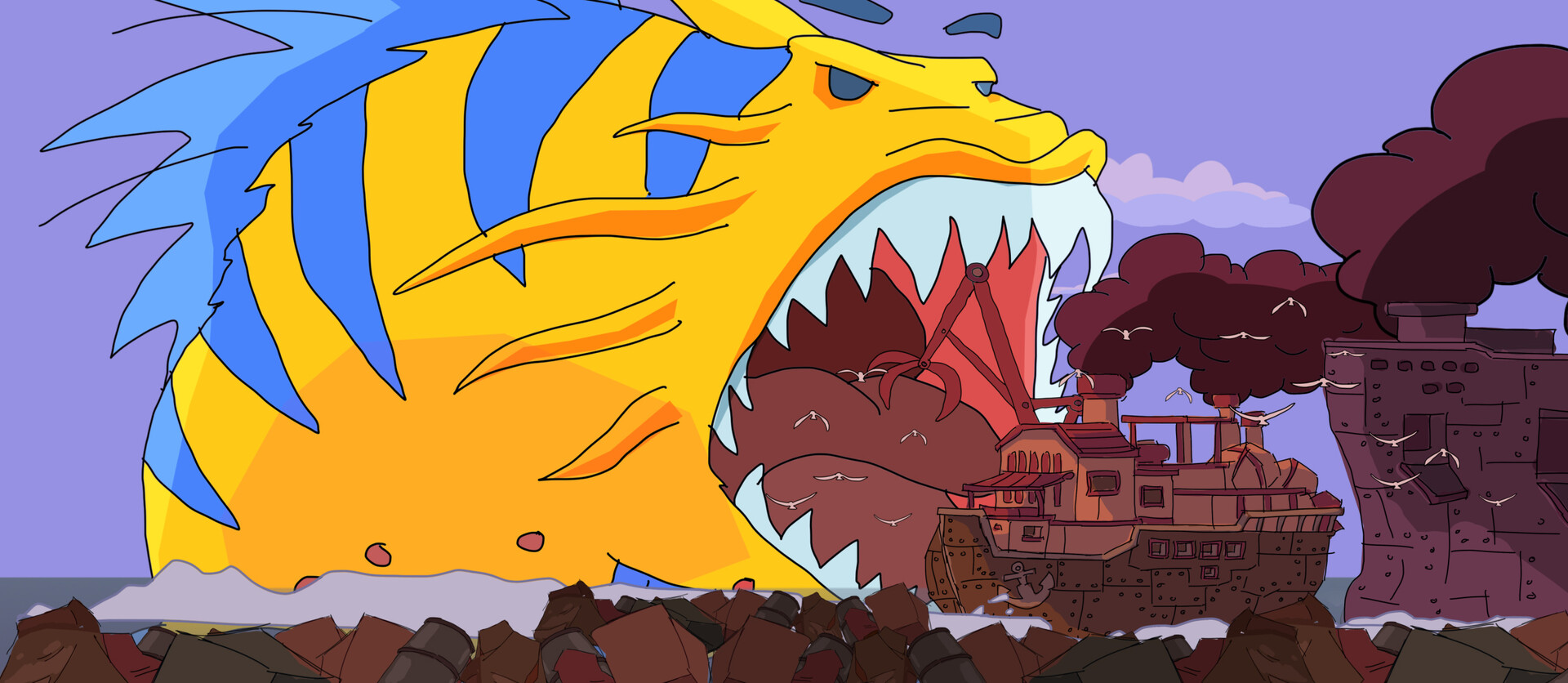 ArtStation - Yellow - animation short compositions 02