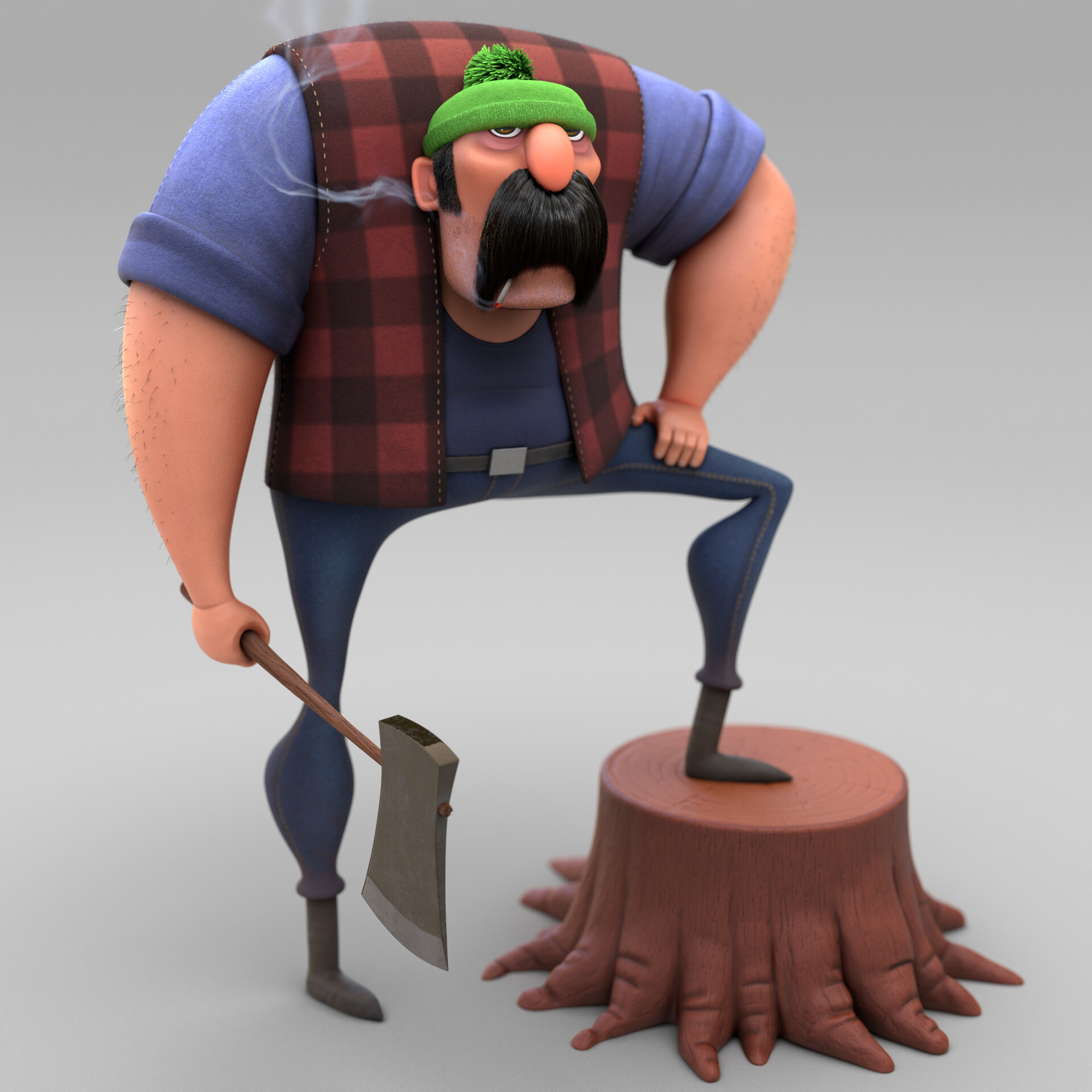 ArtStation - Lumberjack