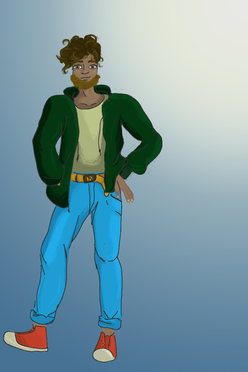 ArtStation - God novice chara