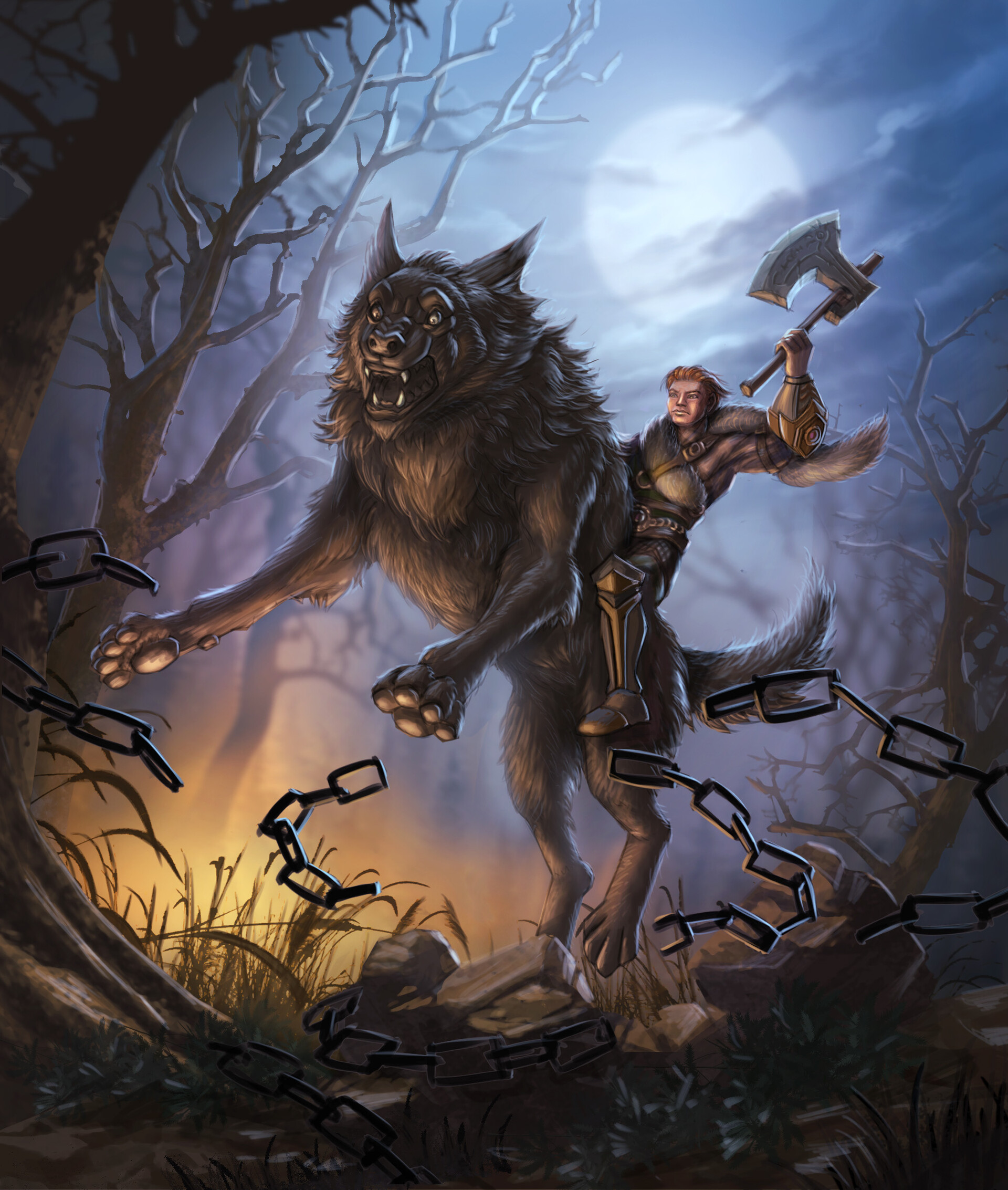 ArtStation - Fenrir's Victory