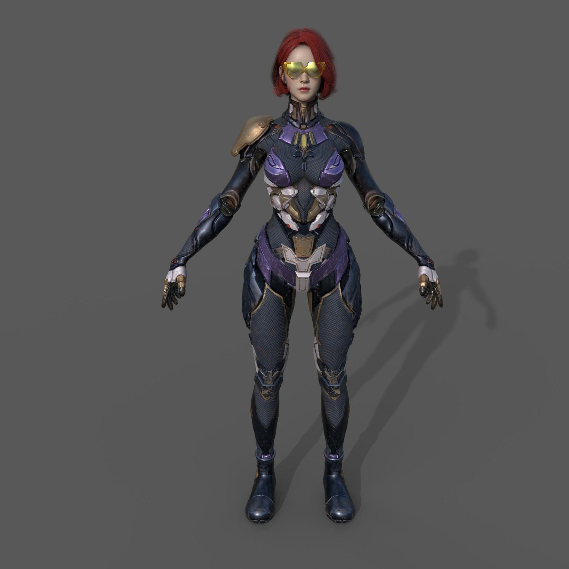 ArtStation - Female soldier