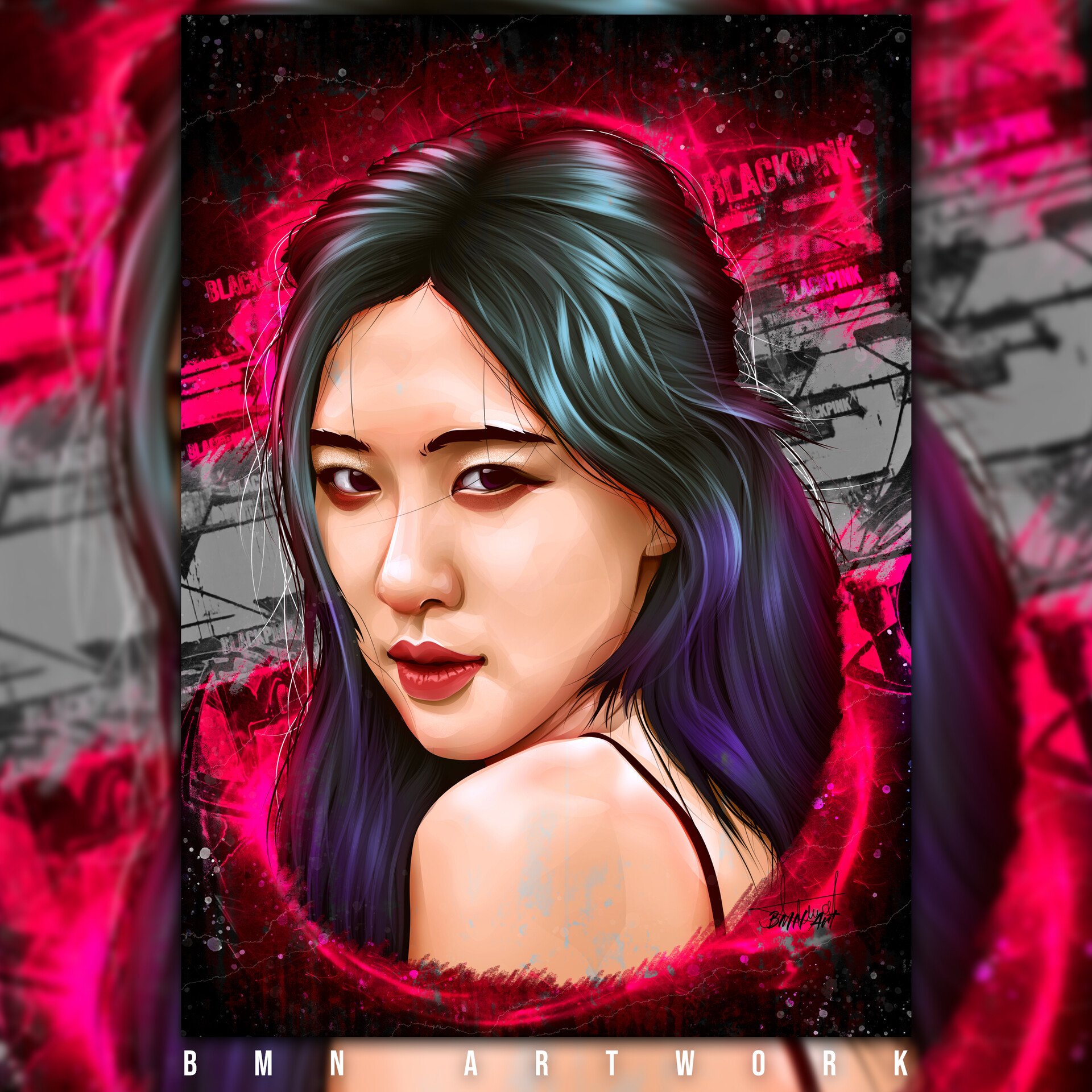 ArtStation - BLACKPINK Rosé