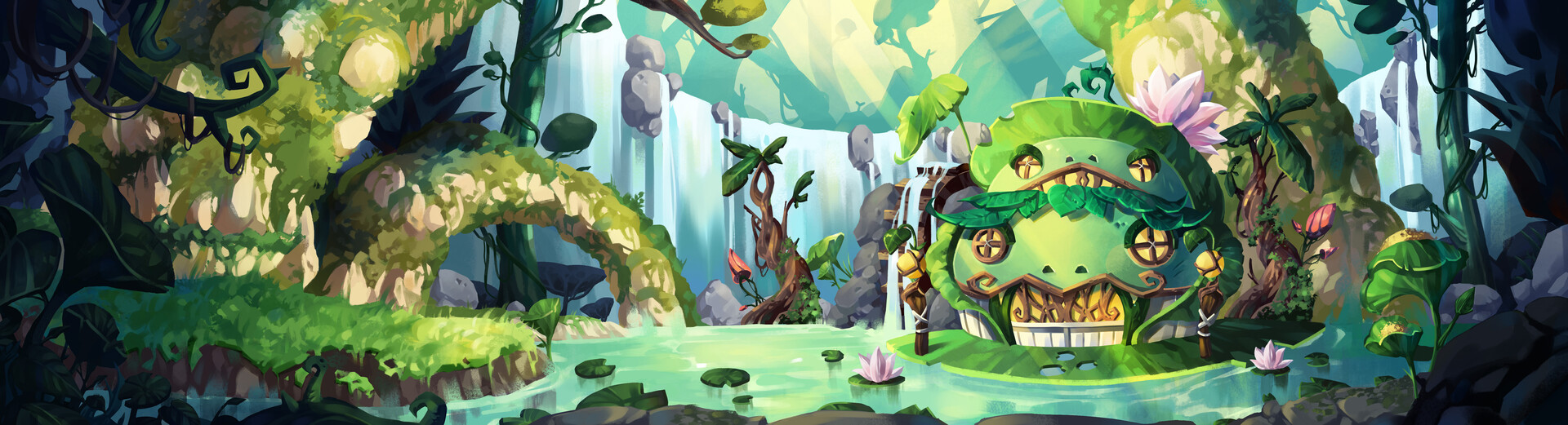 ArtStation - Frog house