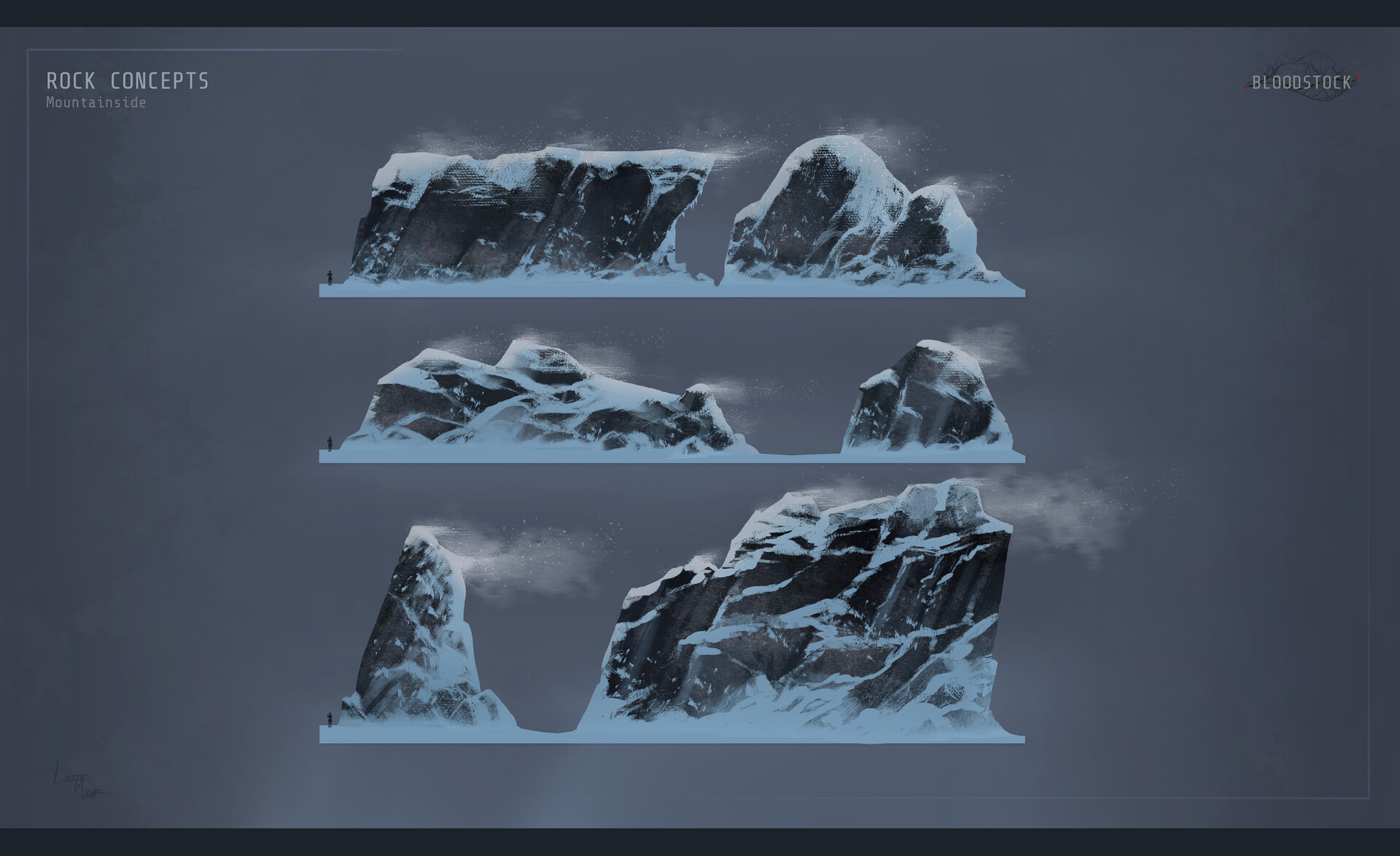 Louise Meijer Åström - Bloodstock - Rocks and trees