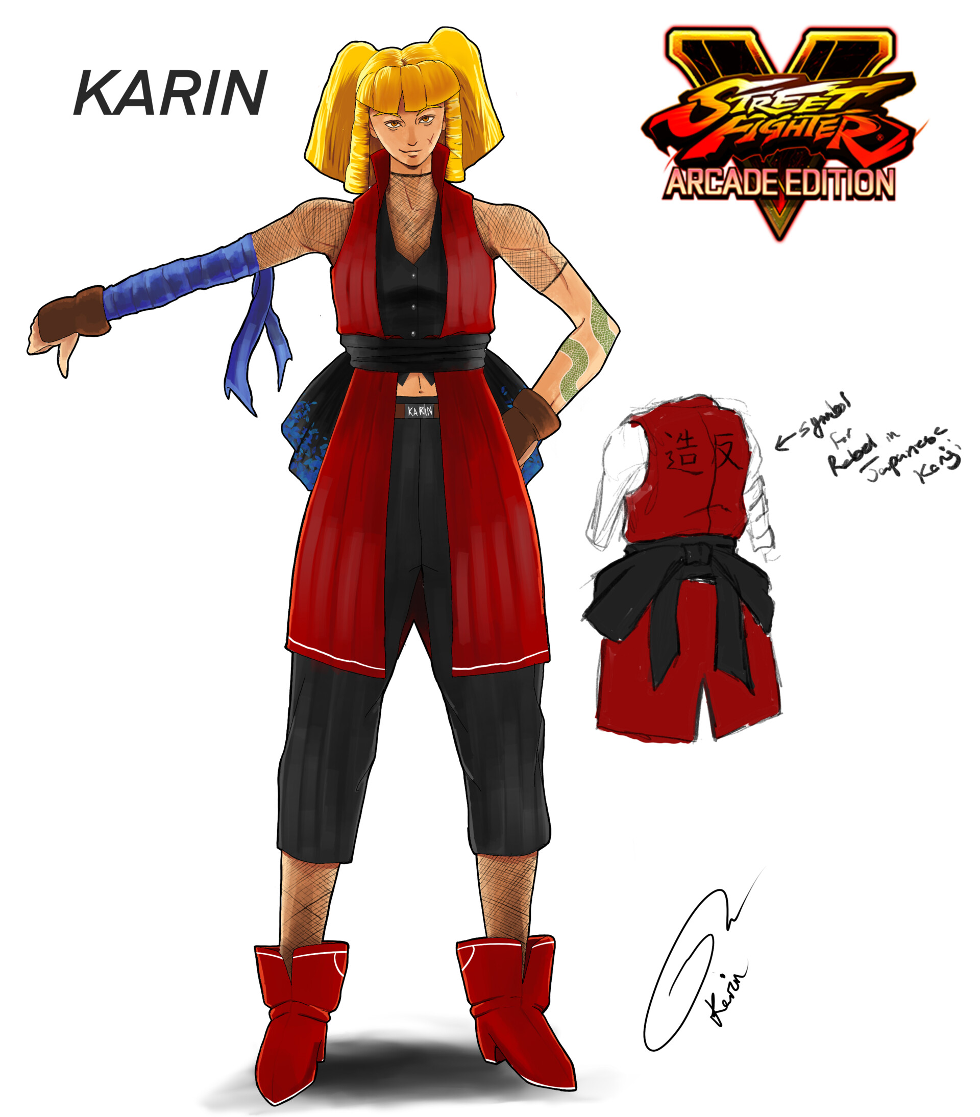 ArtStation - Street Fighter 5 Art contest