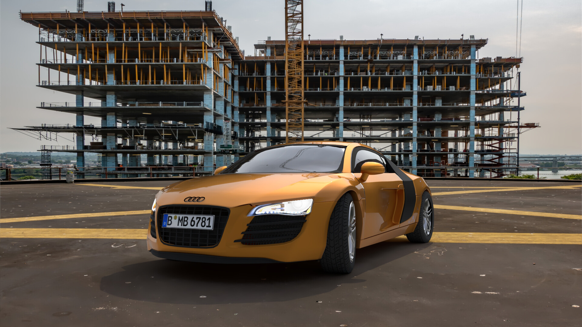 ArtStation - Audi R8 Render