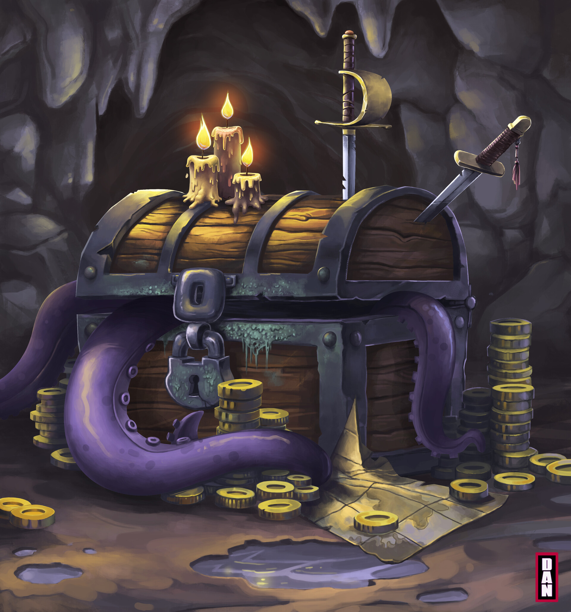 ArtStation - Sea Treasure