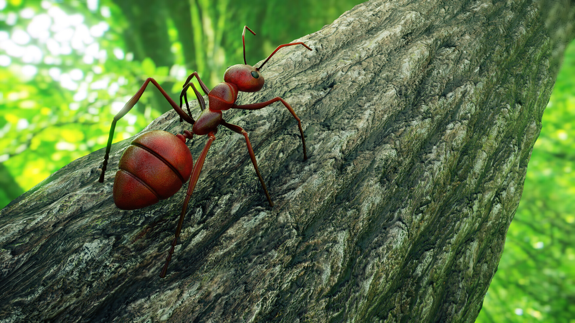 ArtStation - Fire ant