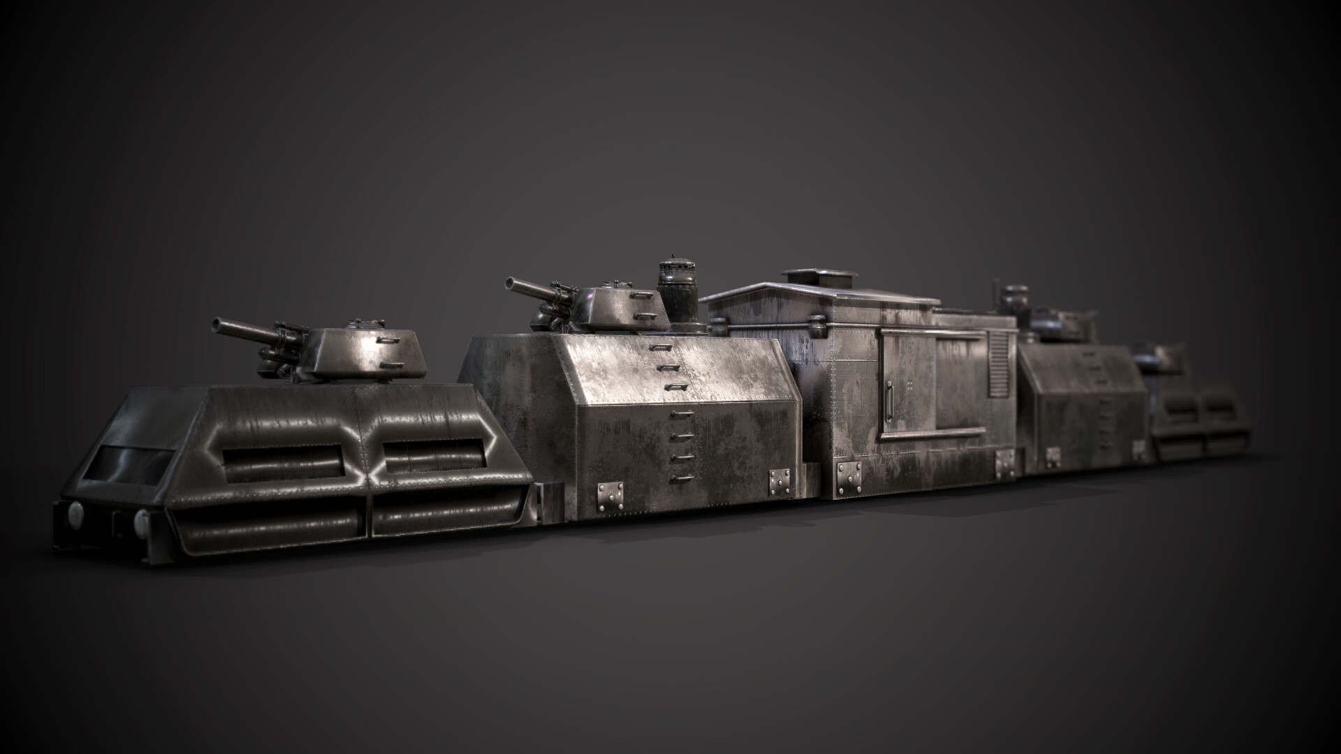 Shen X - Armored train - Attack on Titan - fan art