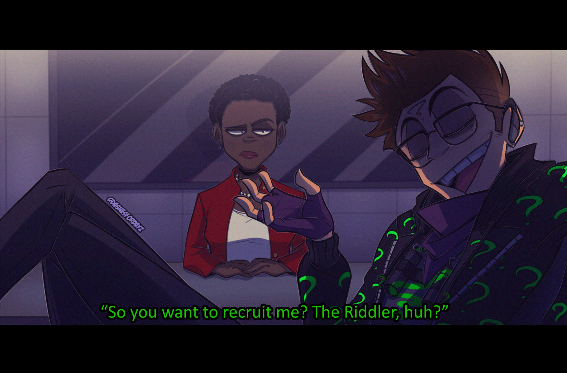 ArtStation - Suicide Squad Riddler concepts