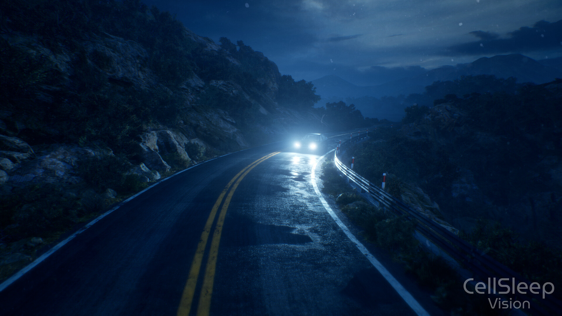 ArtStation - Highway Road RTX 2019