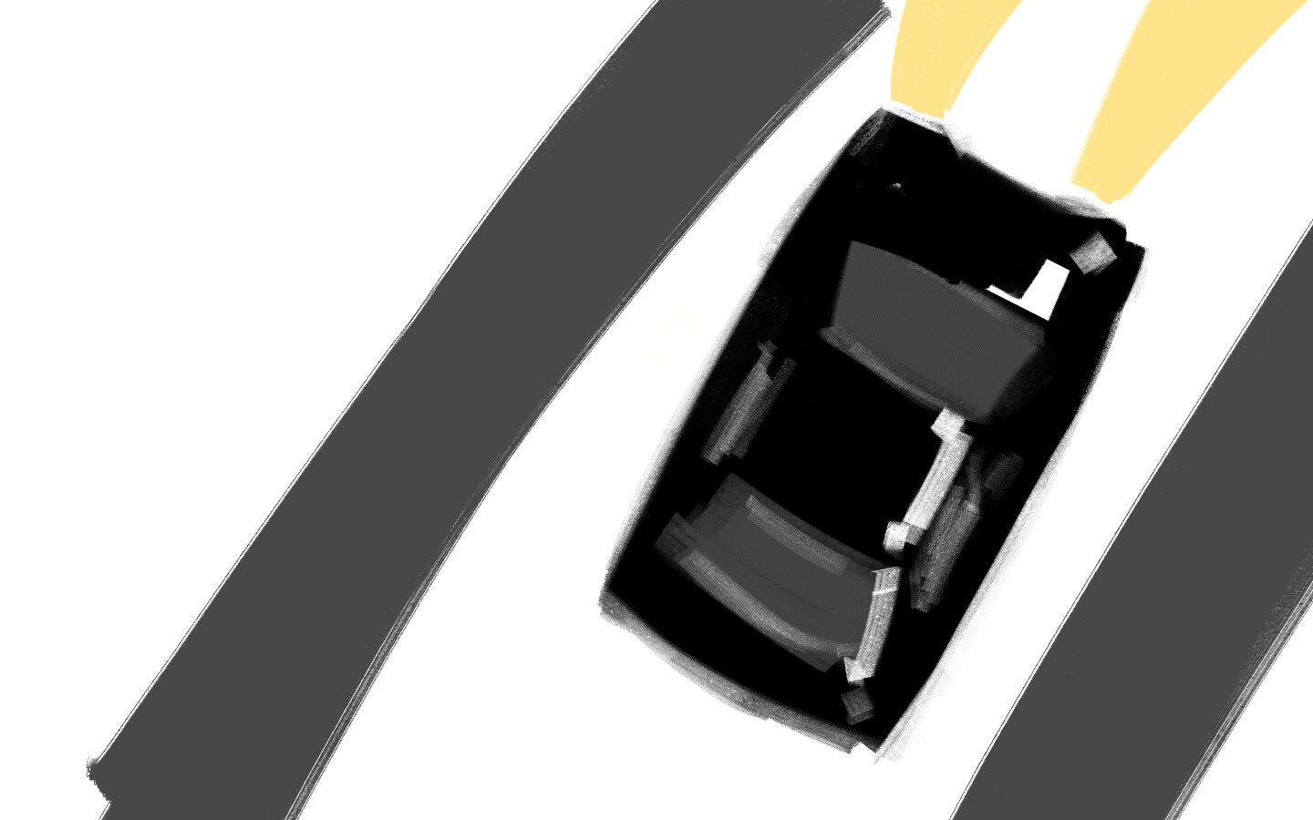 ArtStation - moving car