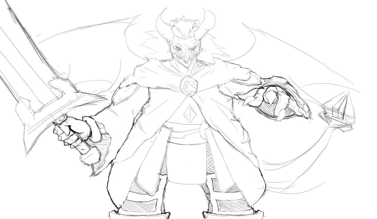 Brennan McGuire - Subterror Guru Playmat Commission