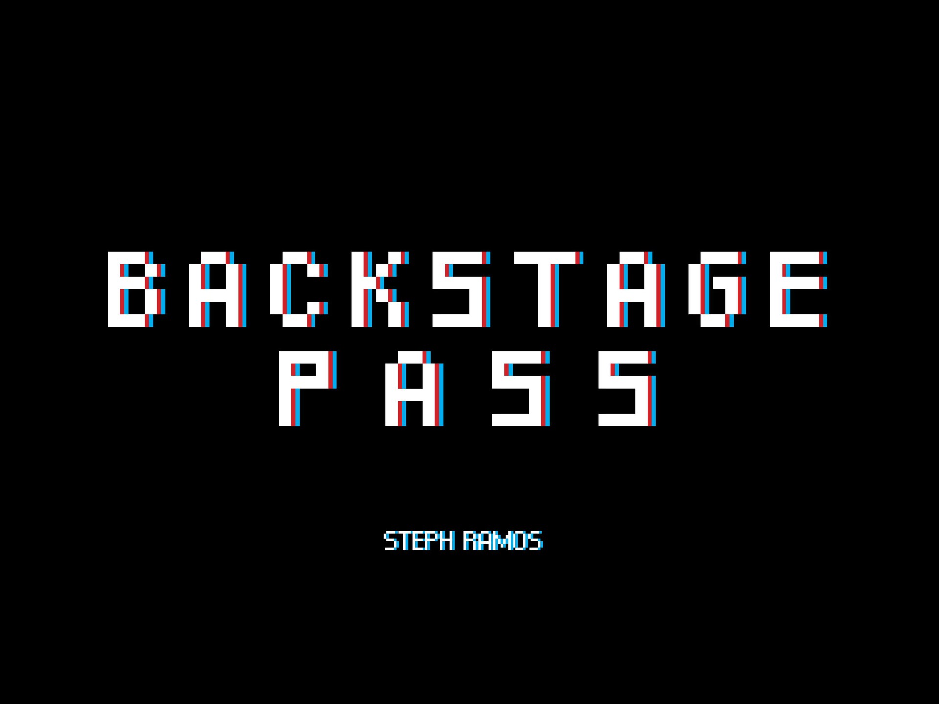 ArtStation - BACKSTAGE PASS ARTBOOK