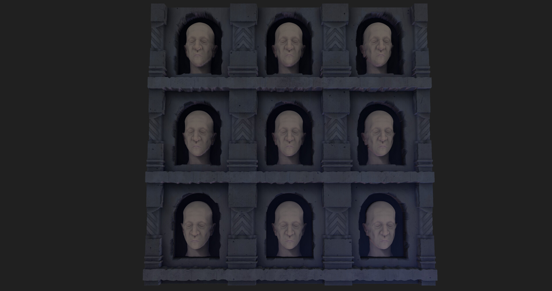 ArtStation - Many-Faced God