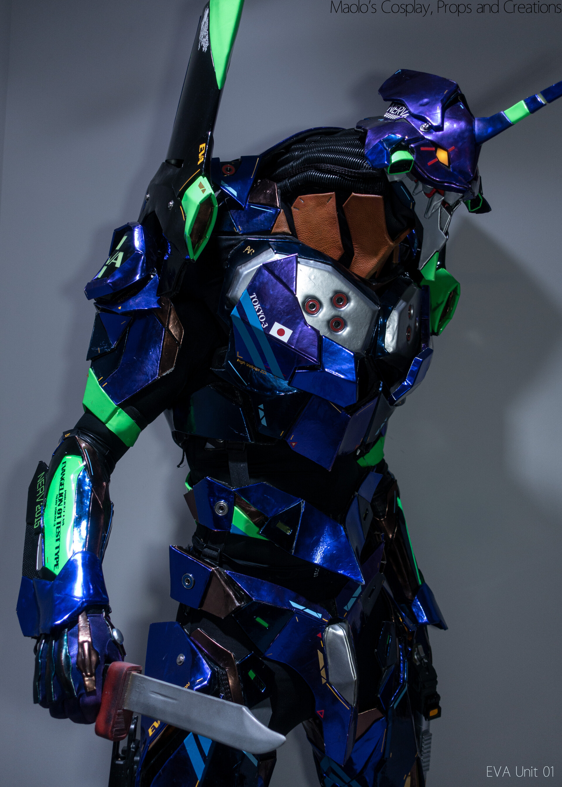 Sunny Maolo - EVANGELION EVA Unit 01 Cosplay.