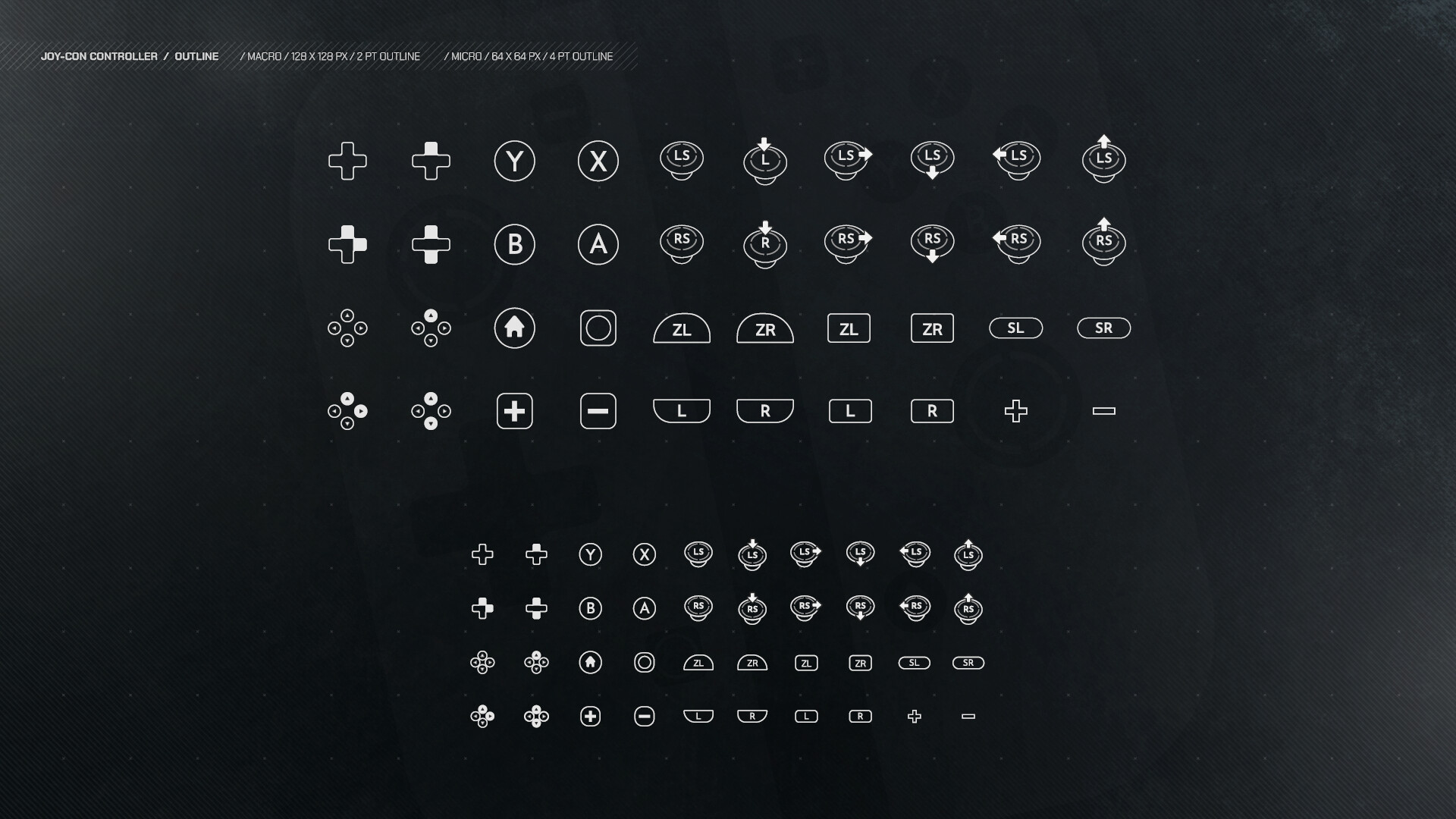 Dominik Geuer - Controller Icons