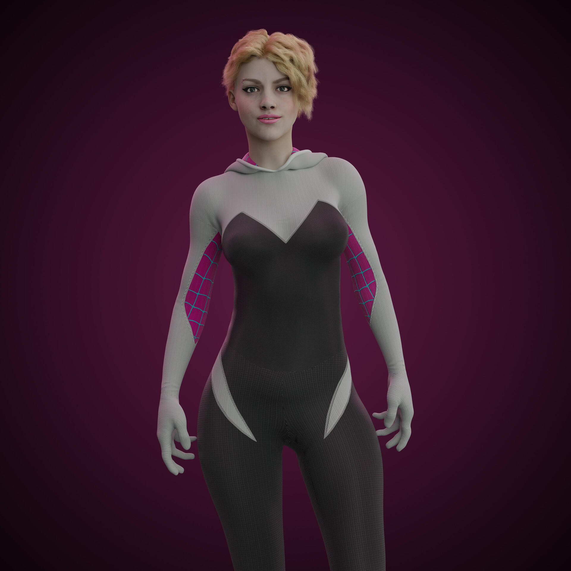 ArtStation - Gwen Stacy/Spider Gwen