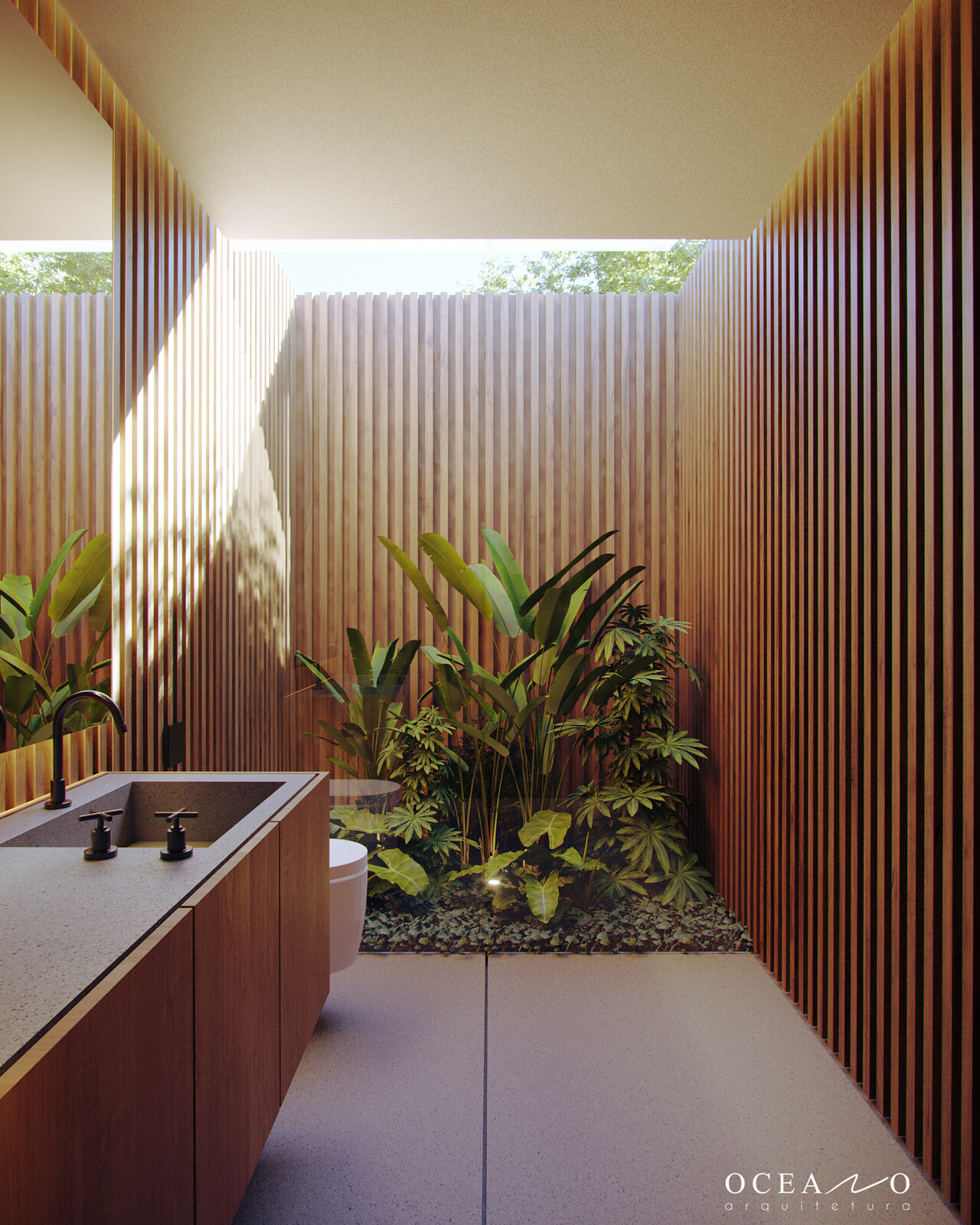 Oceano Arquitetura - Common Bath