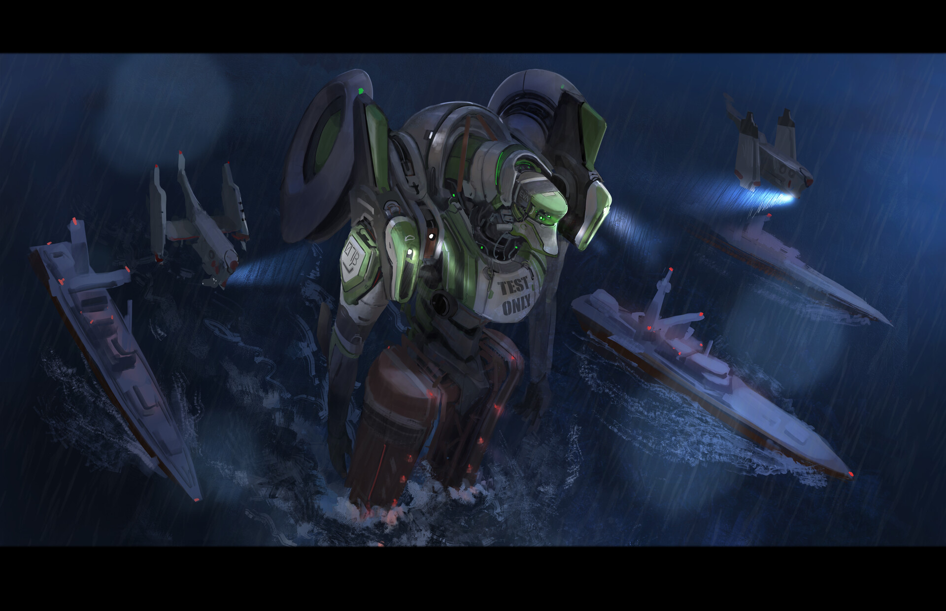 ArtStation - Recycled Eva Augmentation: Unit 07-Beta