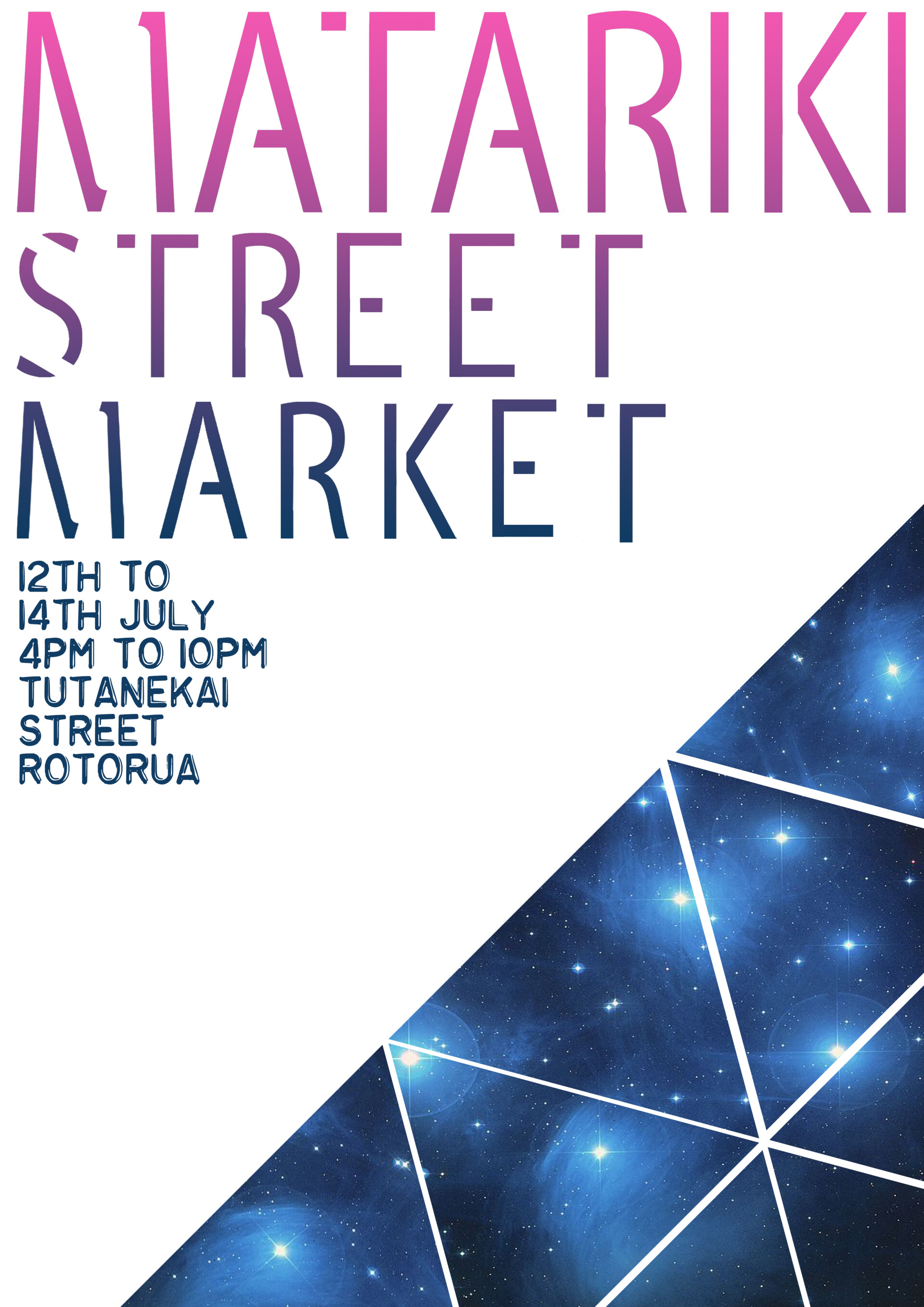 Dylan Keepa - Matariki Poster and Clothing Concepts