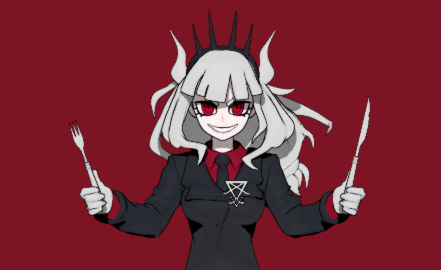 ArtStation - helltaker lucifer