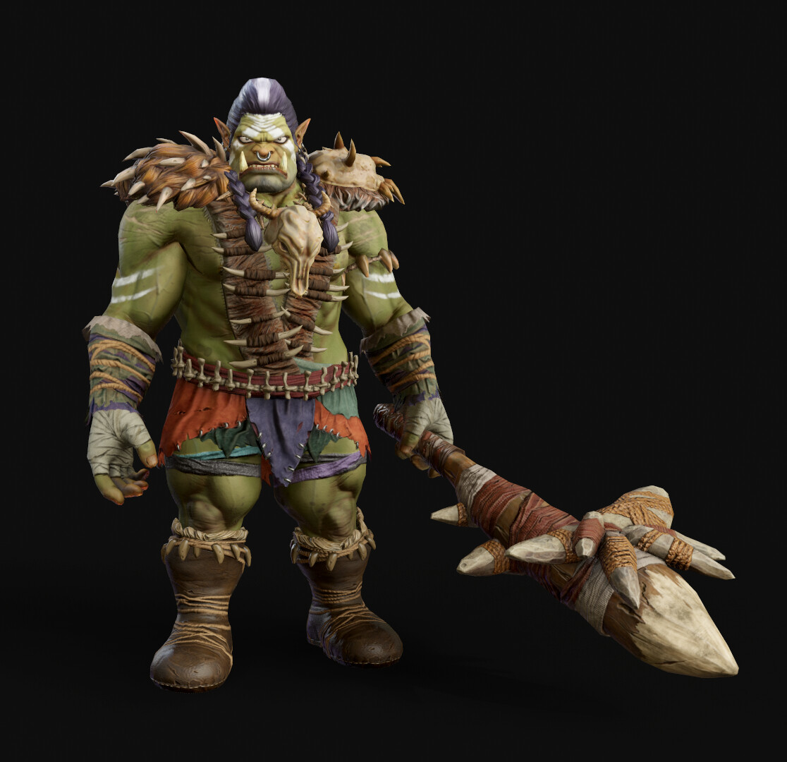 ArtStation - Magic Ride 3D_Orc