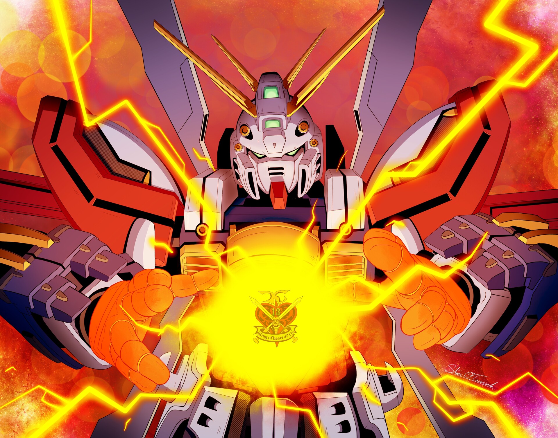 ArtStation - God Gundam