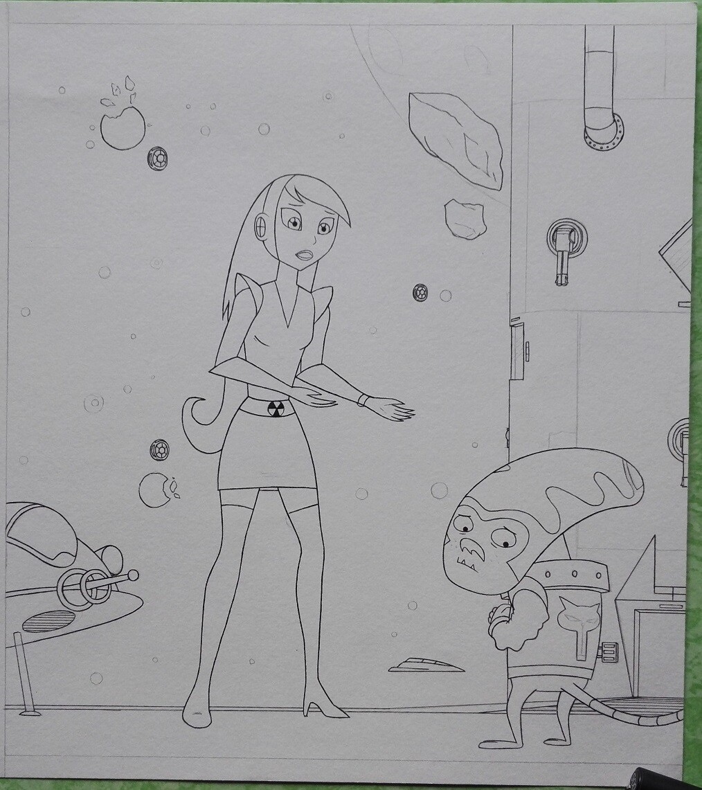 atomic betty coloring pages