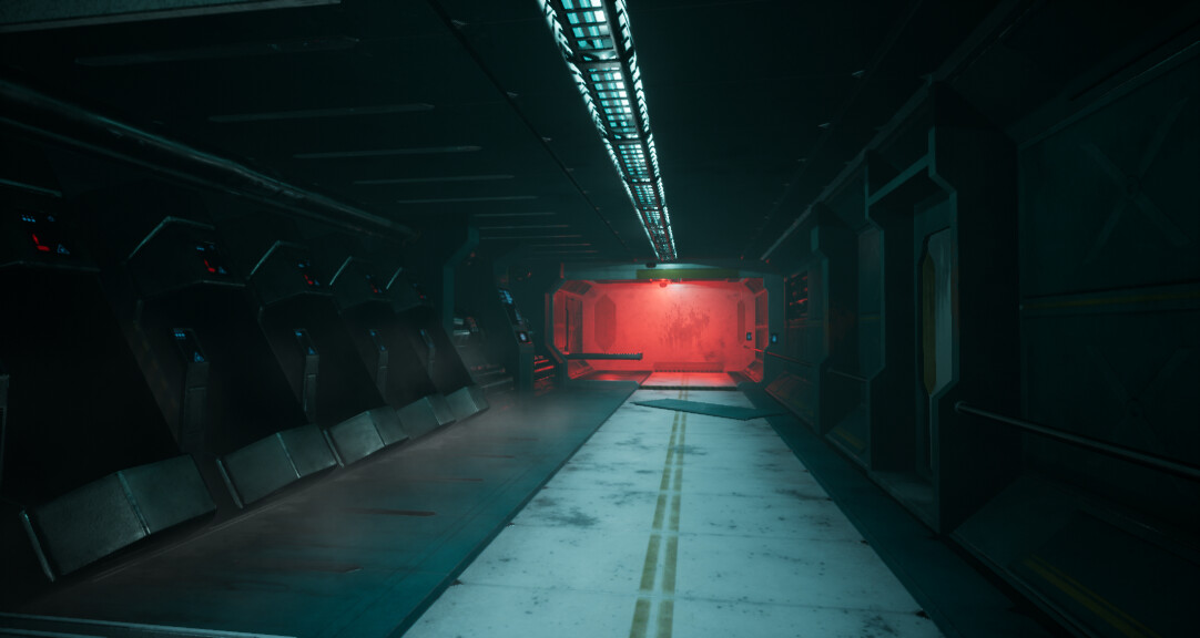 ArtStation - Derelict Space Ship